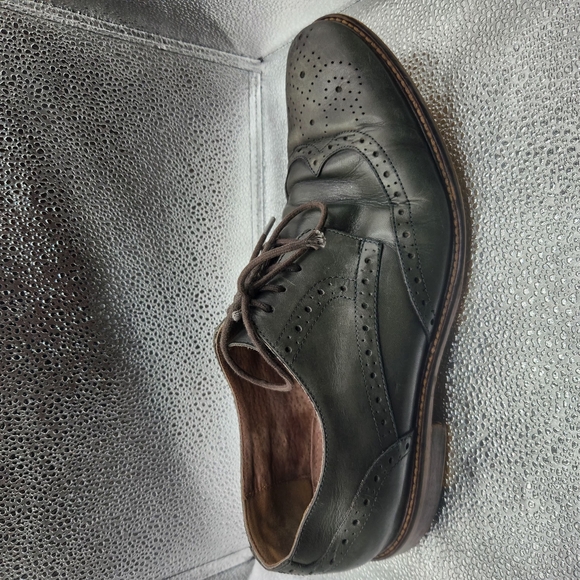 Joseph Abboud | Shoes | Mens Classic Leather Brogue Shoes Green | Poshmark